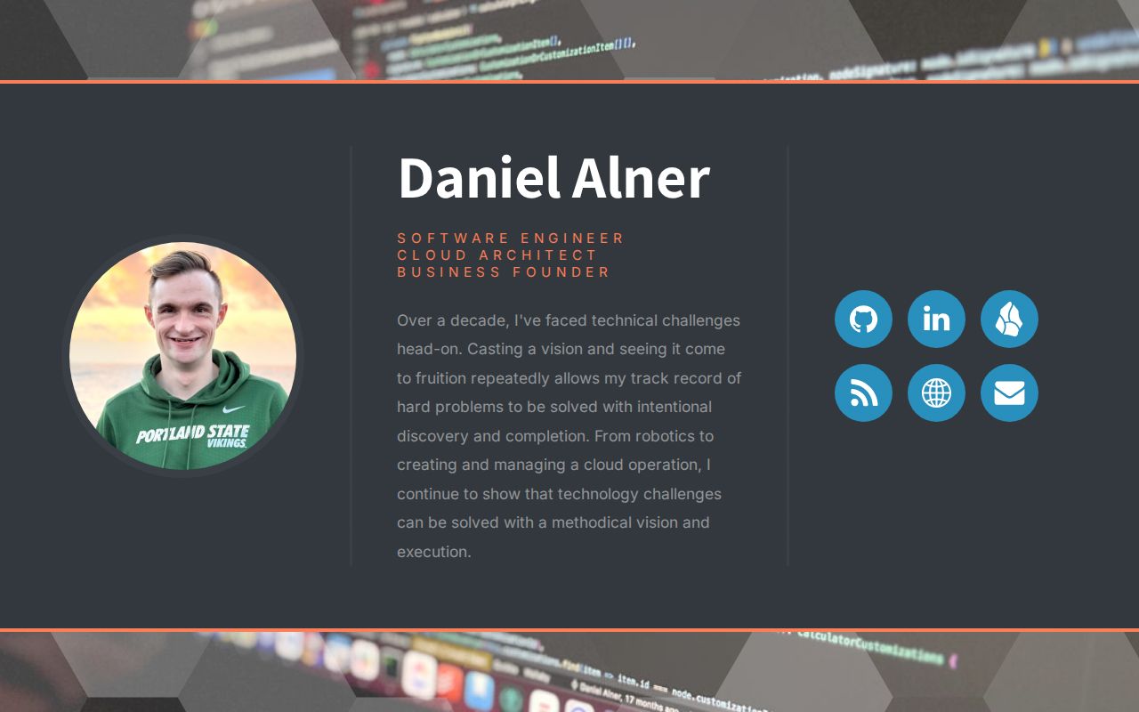 Daniel Alner // Portfolio